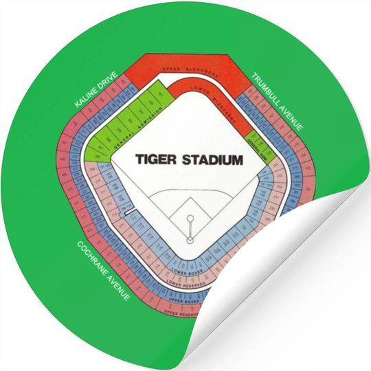 Old Tiger Stadium Seating Chart