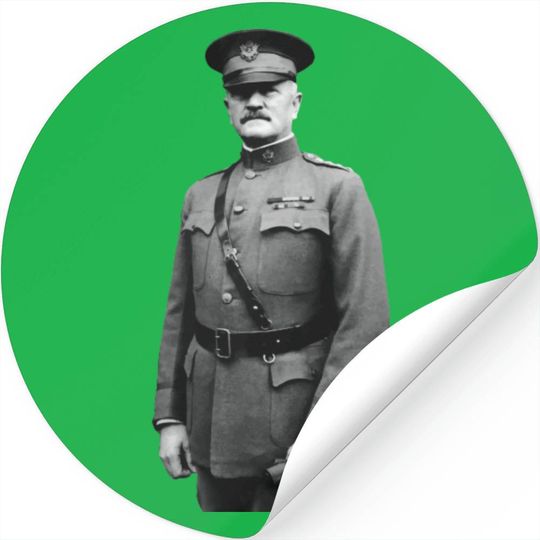 General John Pershing Stickers