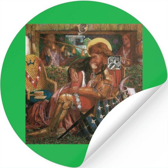 Wedding Of St George, Princess Sabra By Rossetti Stickers