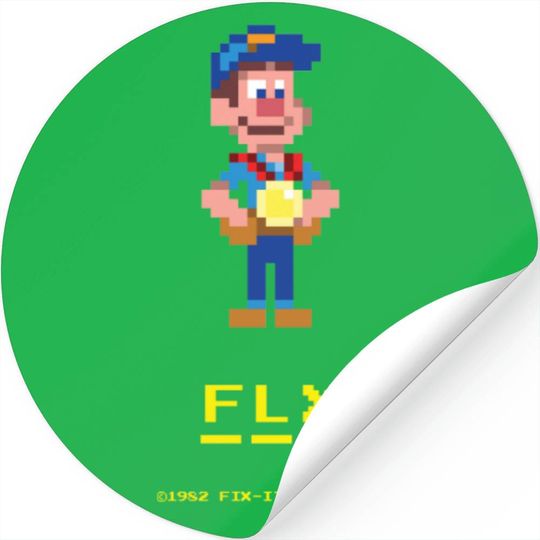 Fix-It Felix Jr: FLX Stickers