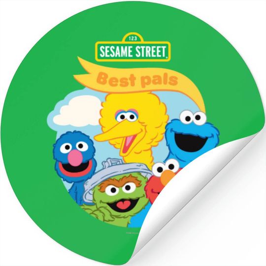 Sesame Street Character Art Stickers