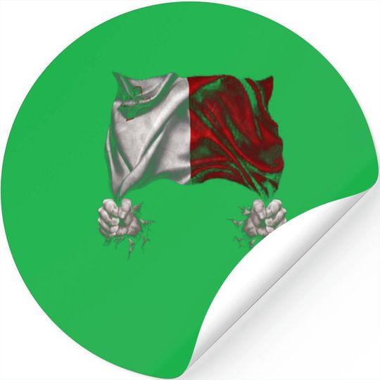 Malta Flag . Maltese Patriot Soccer T Stickers