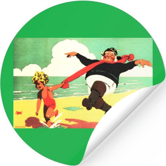 LNER SKEGNESS IS SO BRACING Beach Old Railway Ad Stickers
