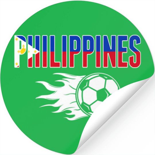 The Philippines Soccer Fans Jersey Philippine Foot Stickers