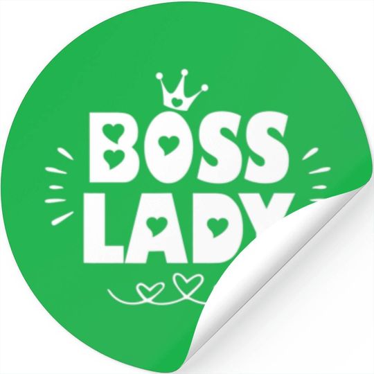 Boss Lady Boss Baby Stickers