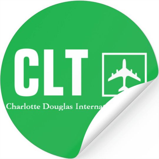 Charlotte Douglas International Airport (CTL) Code Stickers