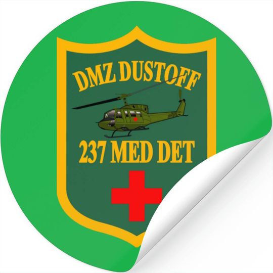 237th Medical Detachment DMZ Dustoff Stickers