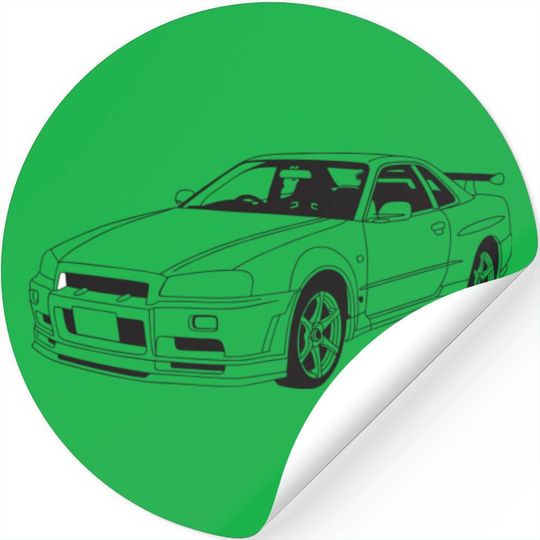 Nissan Skyline R34 GTR Stickers