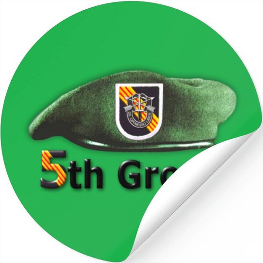 5th Special Forces Group Green Berets SFGA SF Stickers