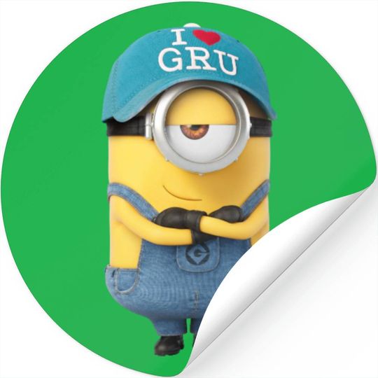 Despicable Me | Minion Mel - I Love Gru Stickers