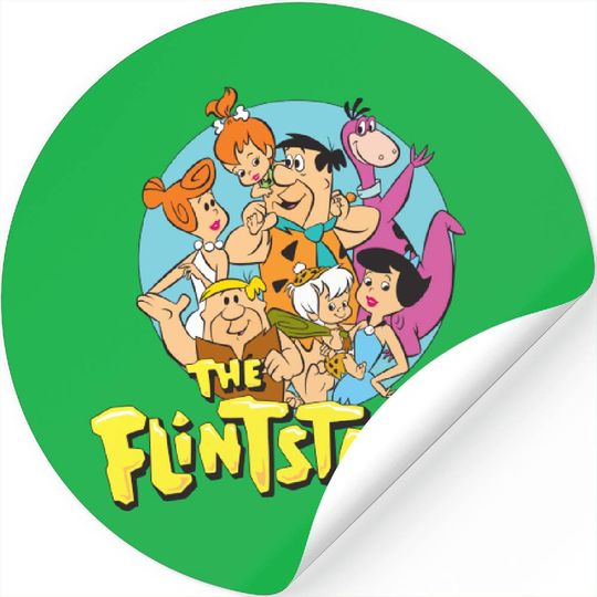 The Flintstones And Rubbles Family Graphic Stickers The Flintstones And Rubbles Family Graphic Stickers