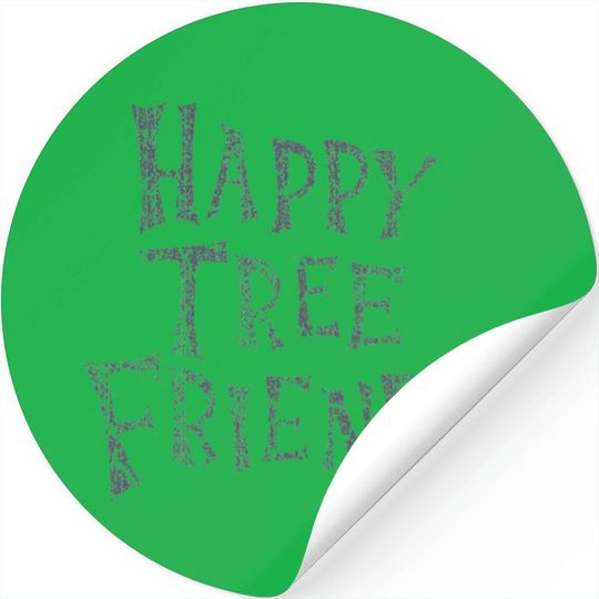 Happy Tree Friends Logo Stickers