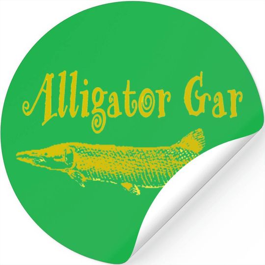 Alligator Gar Stickers