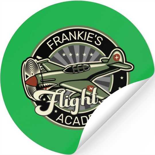 Custom NAME WWII Military Fighter War Plane Retro Stickers