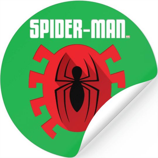 Spider-Man | Art Deco Spider-Man Emblem Stickers
