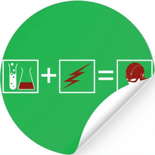 The Flash | Flash Equation Stickers