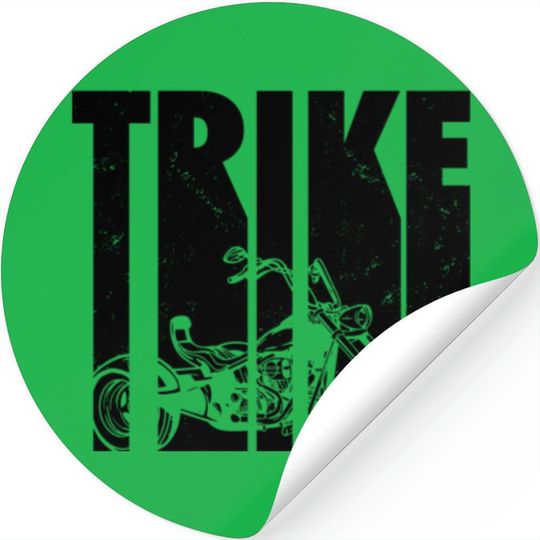 Triker Gift Ideas | Trike Motorcycle Trikes Biker Stickers