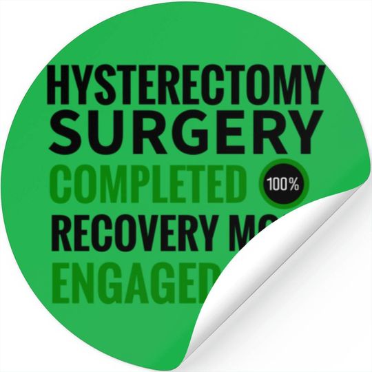 Hysterectomy Recovery | Uterus Removal Surgery Stickers