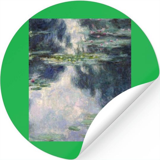 Claude Monet - Water Lilies, 1907 Stickers