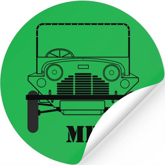 Funny MINI Me Moke Design | Classic Moke Stickers