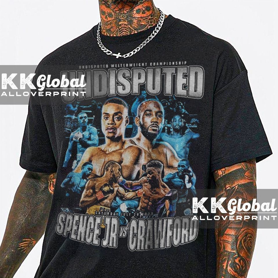 Errol Spence Jr. Vs Terence Crawford T Shirt - Boxing Shirt Designed & Sold By Ricardo Gonzalez