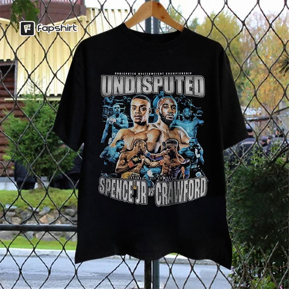 Errol Spence Jr. Vs Terence Crawford T Shirt - Boxing Shirt Designed & Sold By Paul Rover