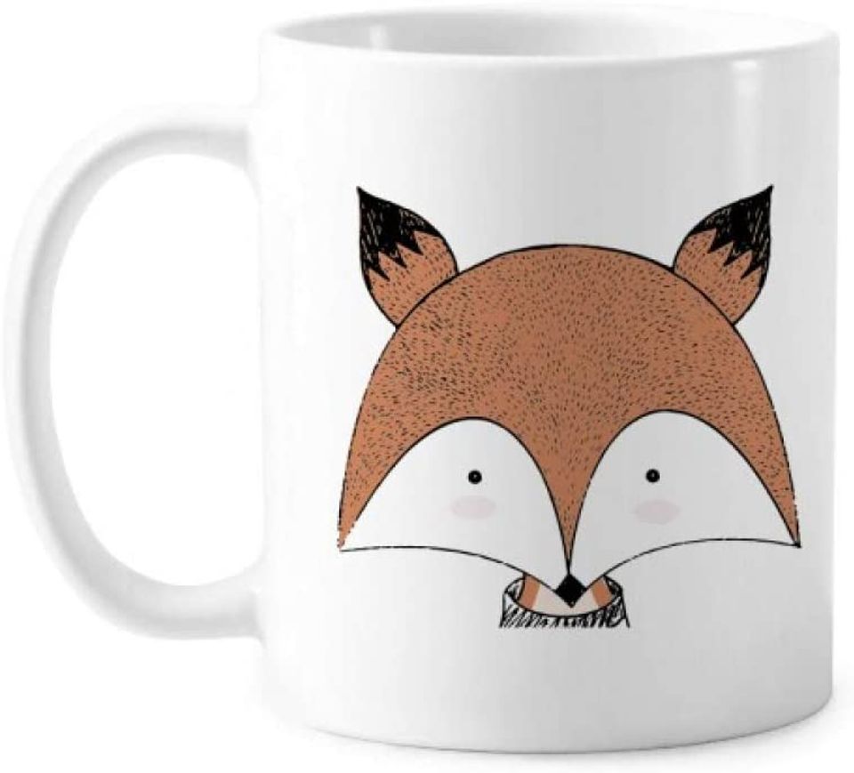 Caneca de Cerâmica Clássica Rosto de Raposa Fofa vendido por Isabel ...