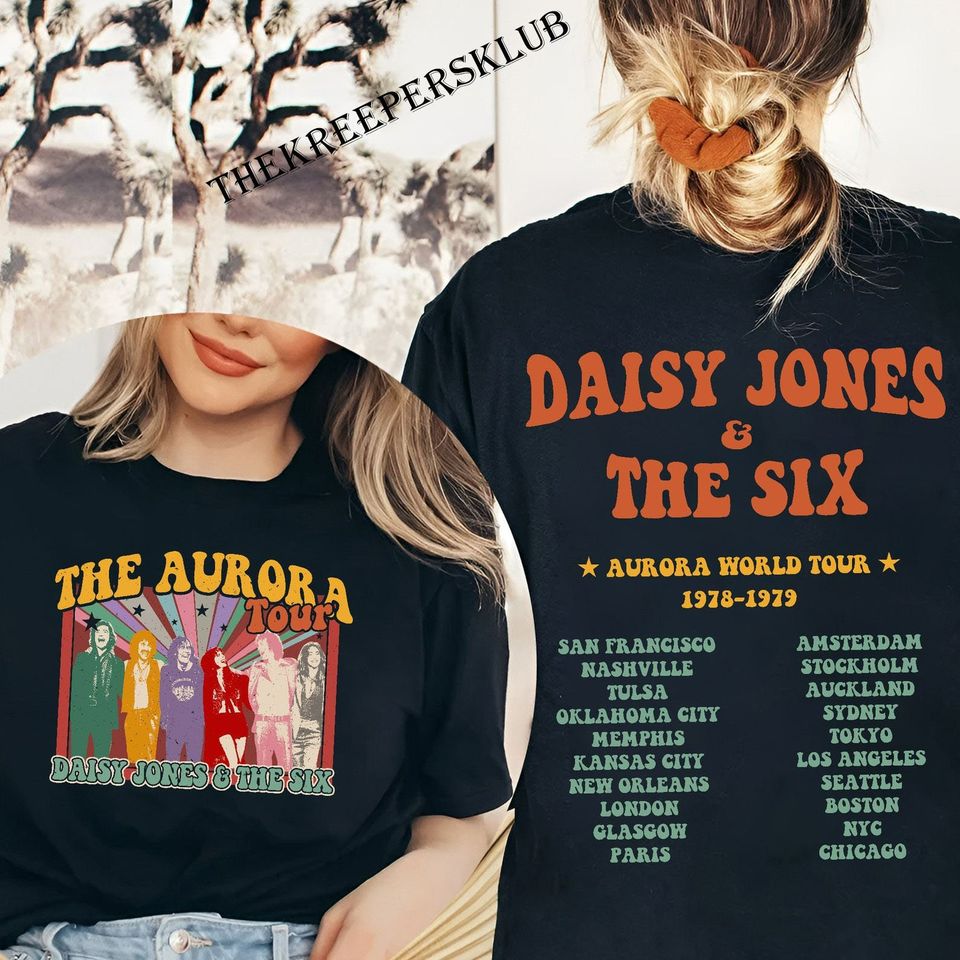 The Aurora Merch Tour Shirt, Daisy Jones & The Six Shirt ,The Aurora ...
