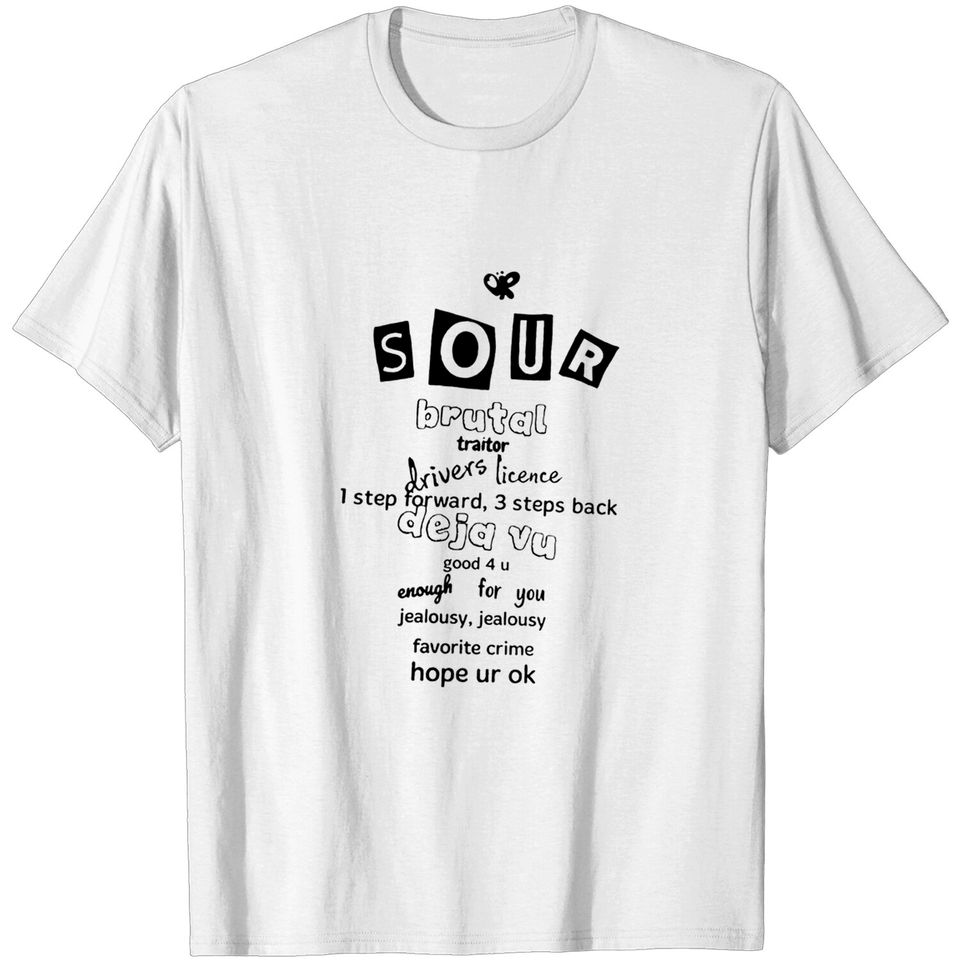 Vintage Sour Olivia Rodrigo Shirt, Olivia Rodrigo Merch, Olivia Rodrigo ...