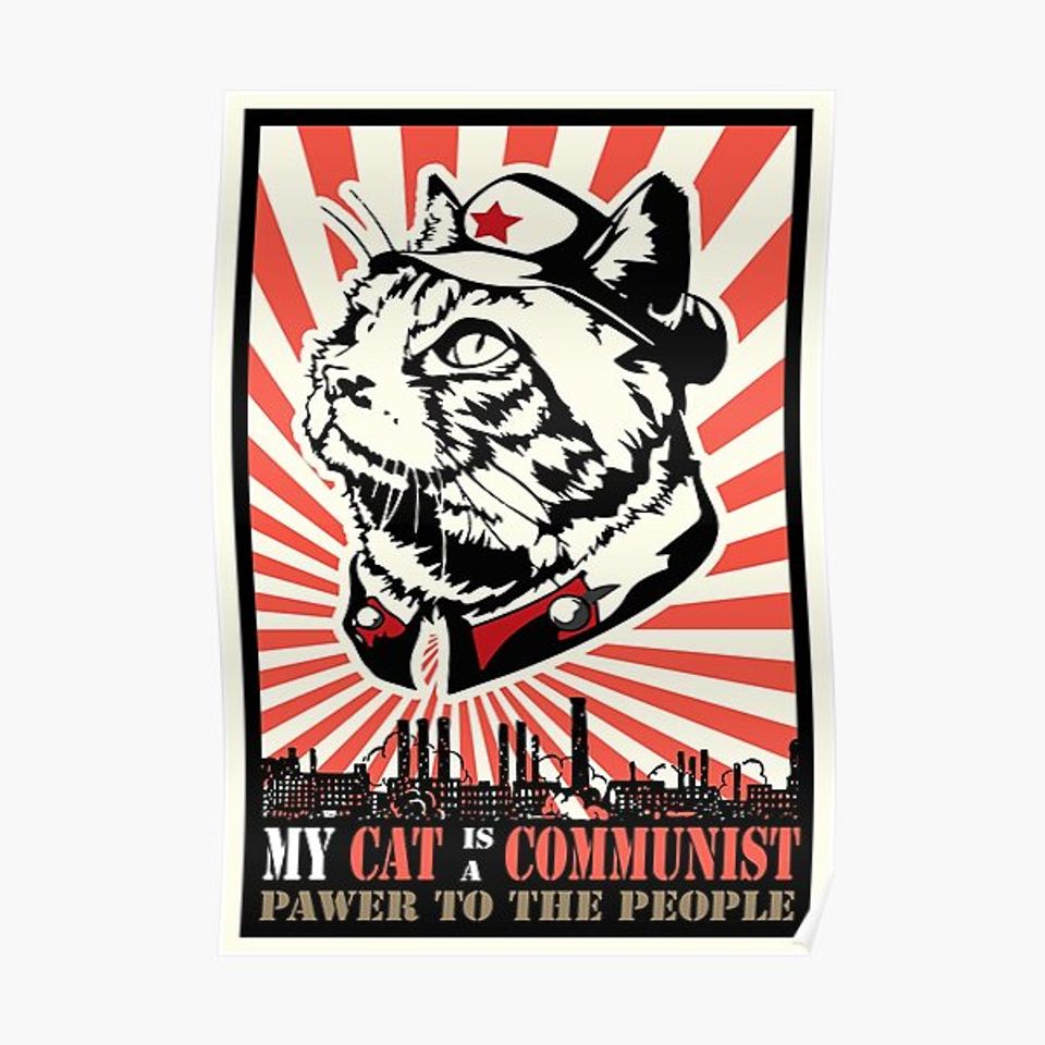 Lenin Cat Chairman Meow