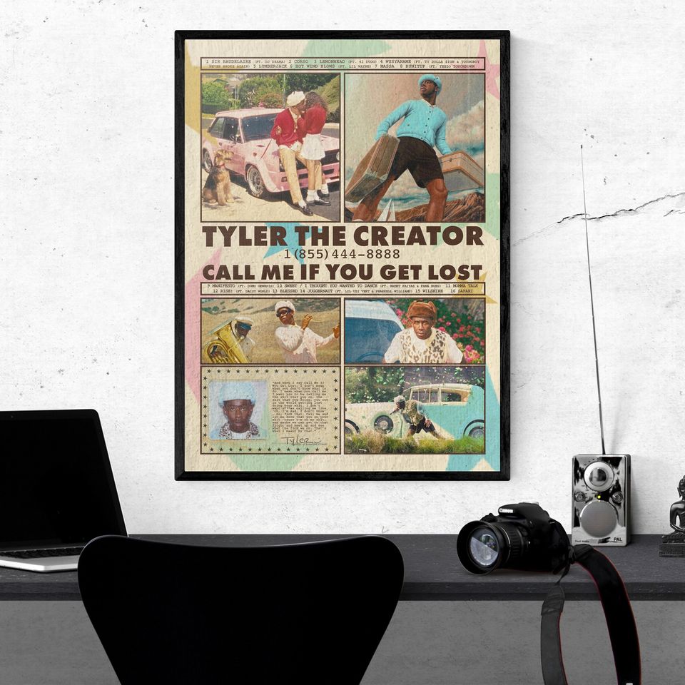 Tyler The Creator Album Poster Designed & Sold By Dilara Özden