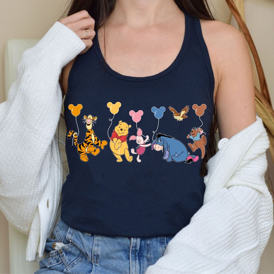 Retro Disney Winnie The Pooh The Pooh And Friends Tank Designed & Sold ...