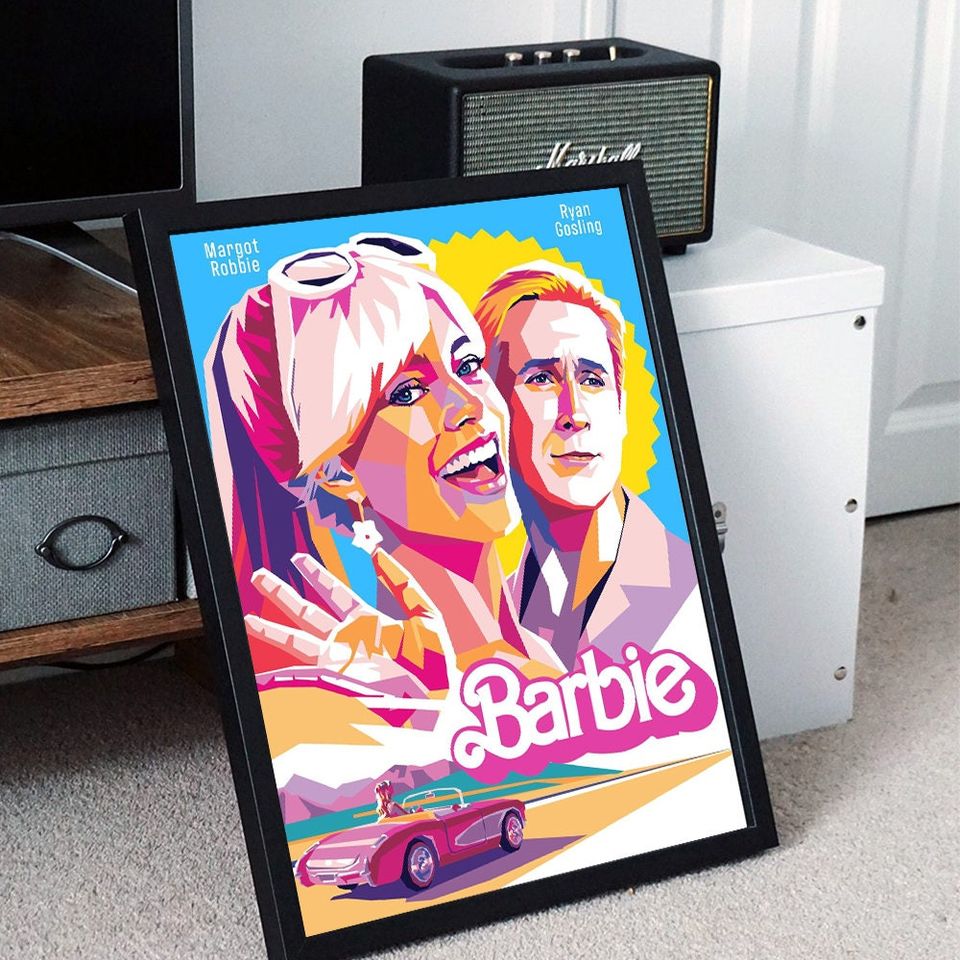 Barbie The Movie Art 2023 Poster Designed & Sold By Dacey Tokelau Thai