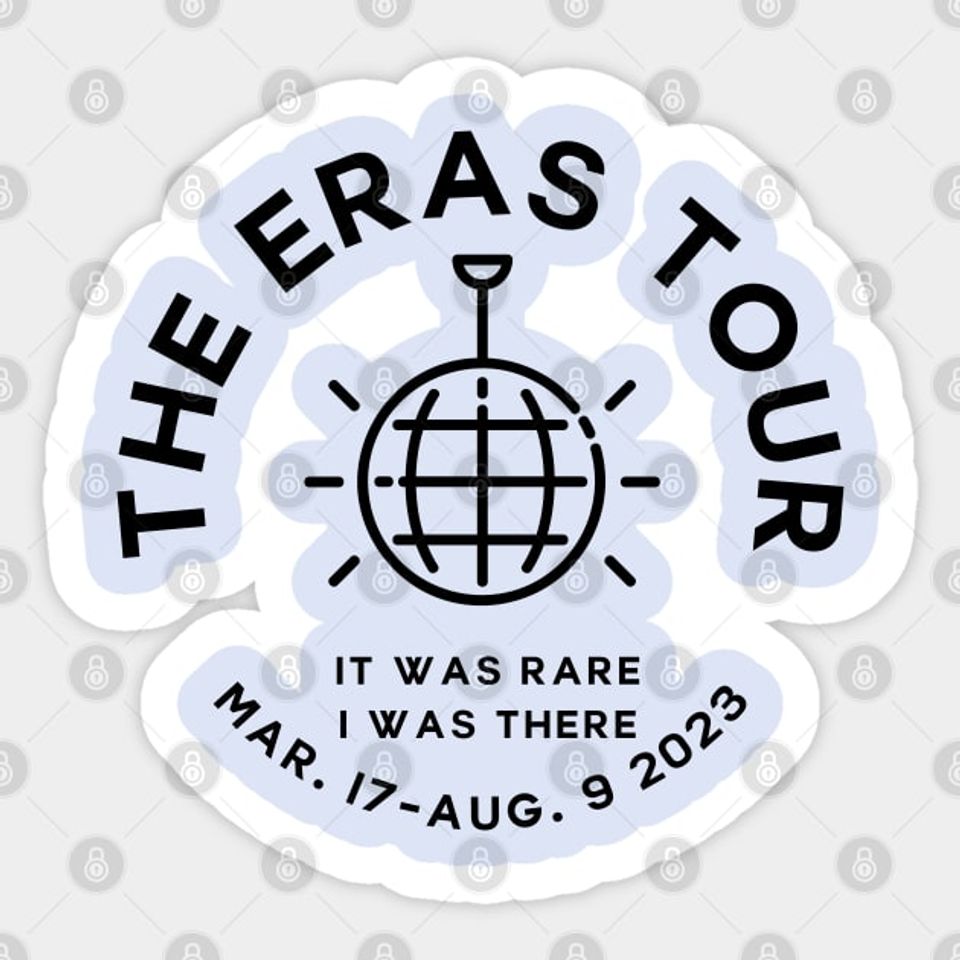 Eras Tour 2023 - Eras Tour - Sticker Designed & Sold By Vicious Murder