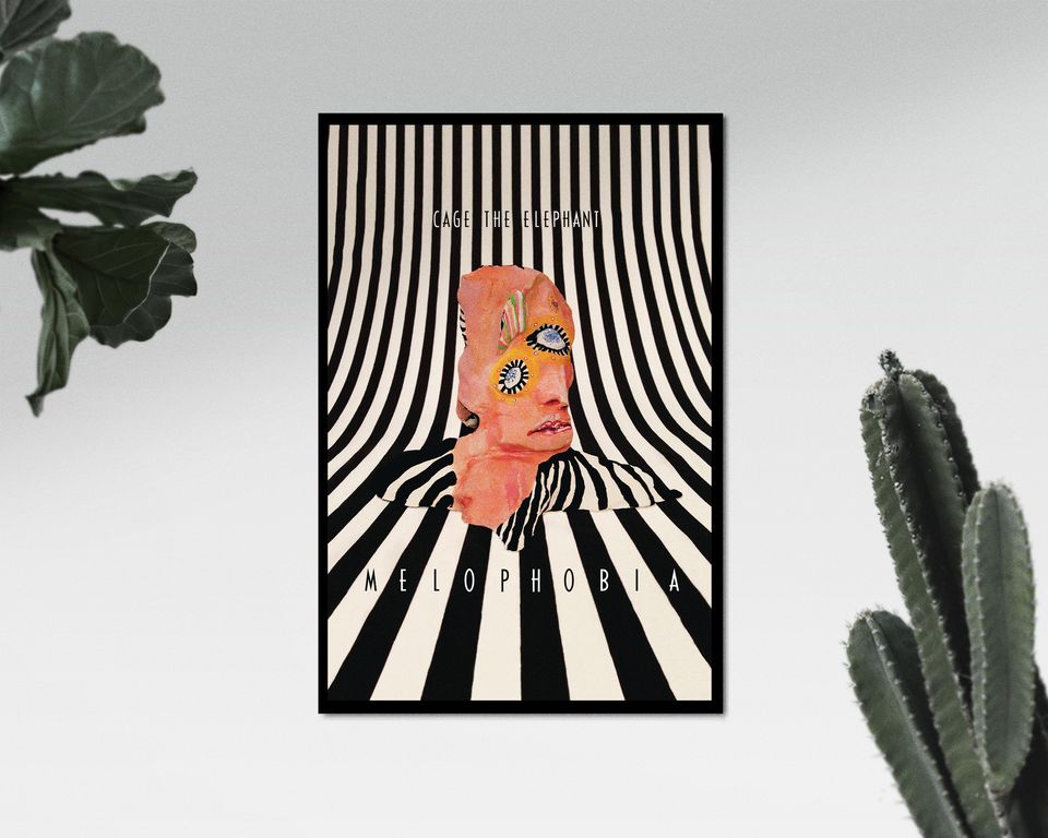 Cage The Elephant - Melophobia Album Cover Poster Designed & Sold By ...